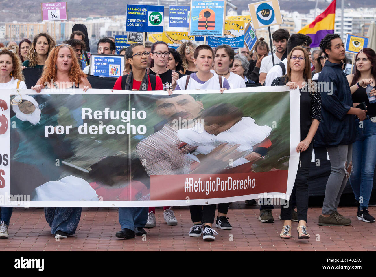 Las Palmas, Gran Canaria, Canary Islands, Spain 20th June, 2018. World ...