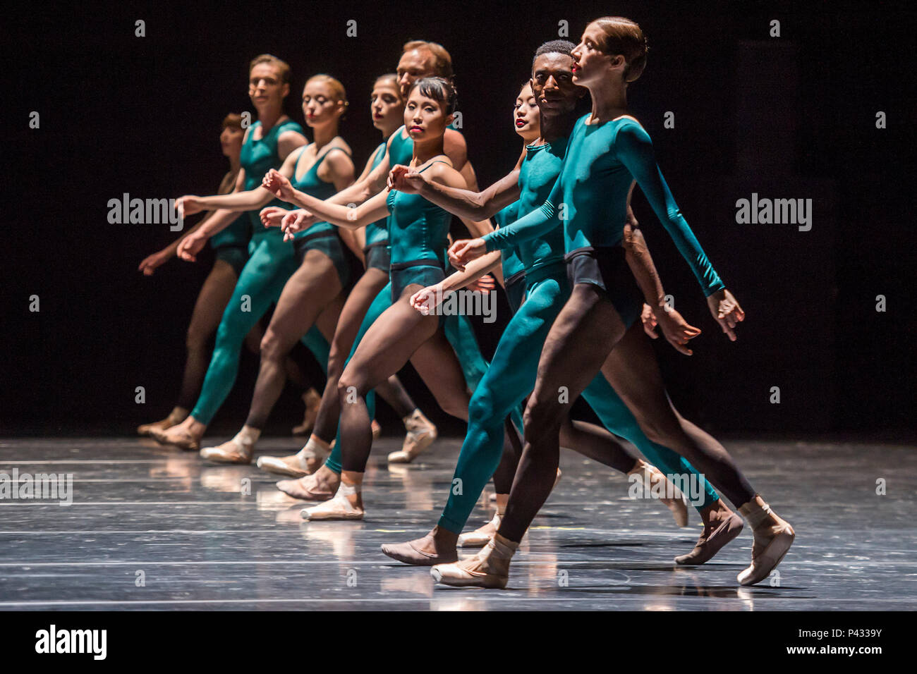 London, UK. 20th June, 2018. In the Middle, Somewhat Elevated ...