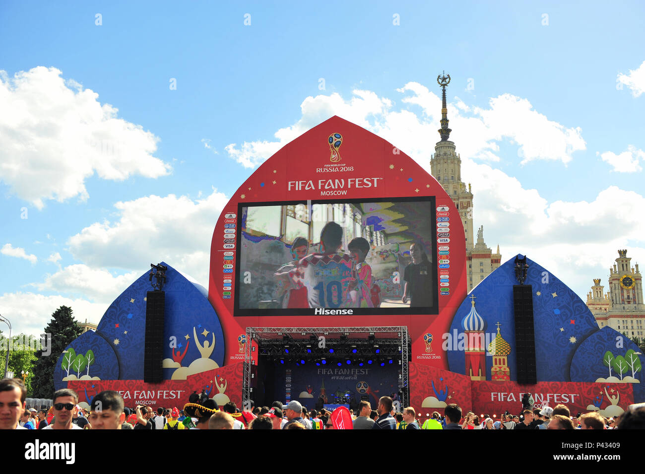 Fifa fan fest hi-res stock photography and images - Alamy