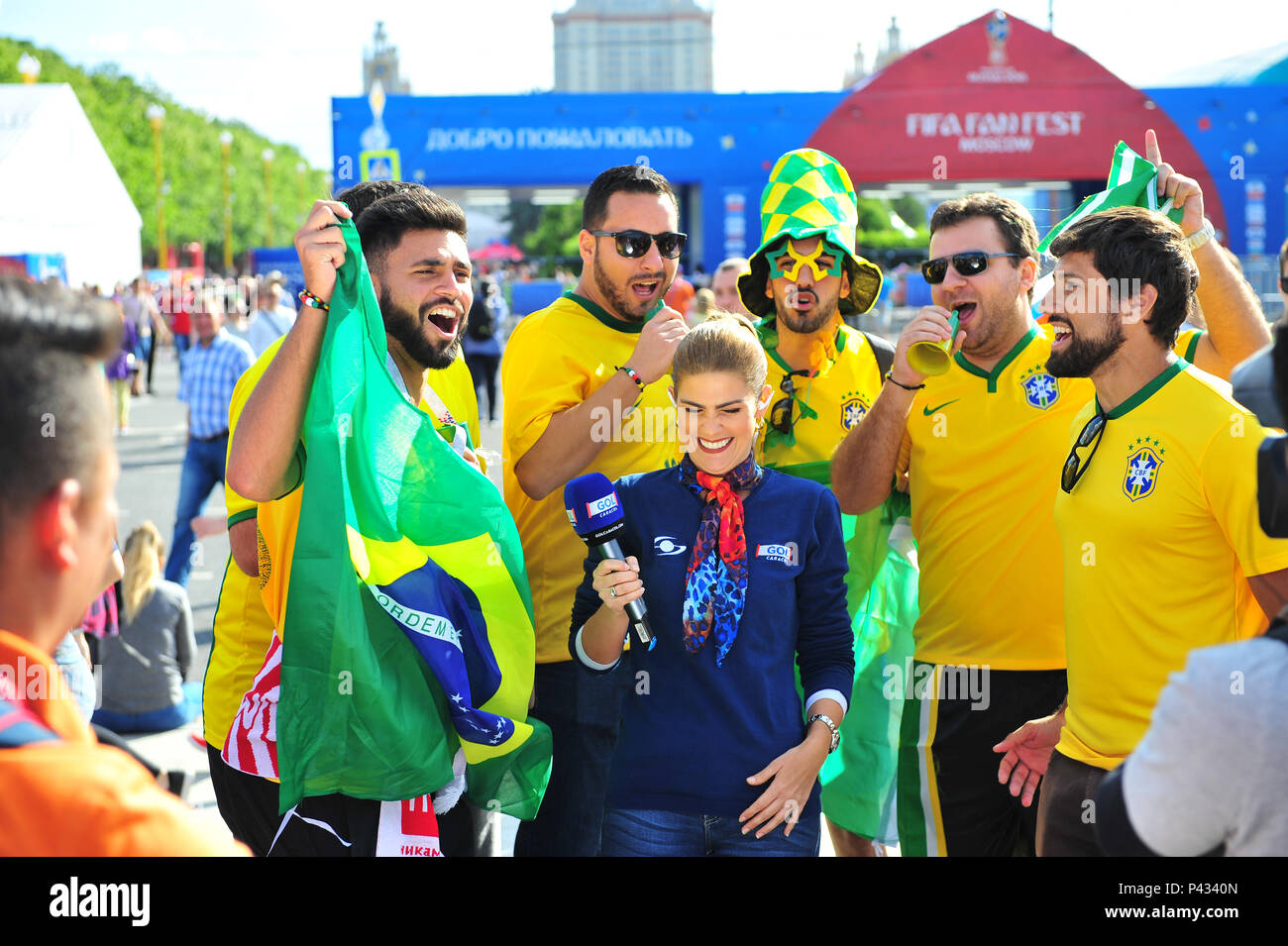 Brazilian fans hi-res stock photography and images - Alamy