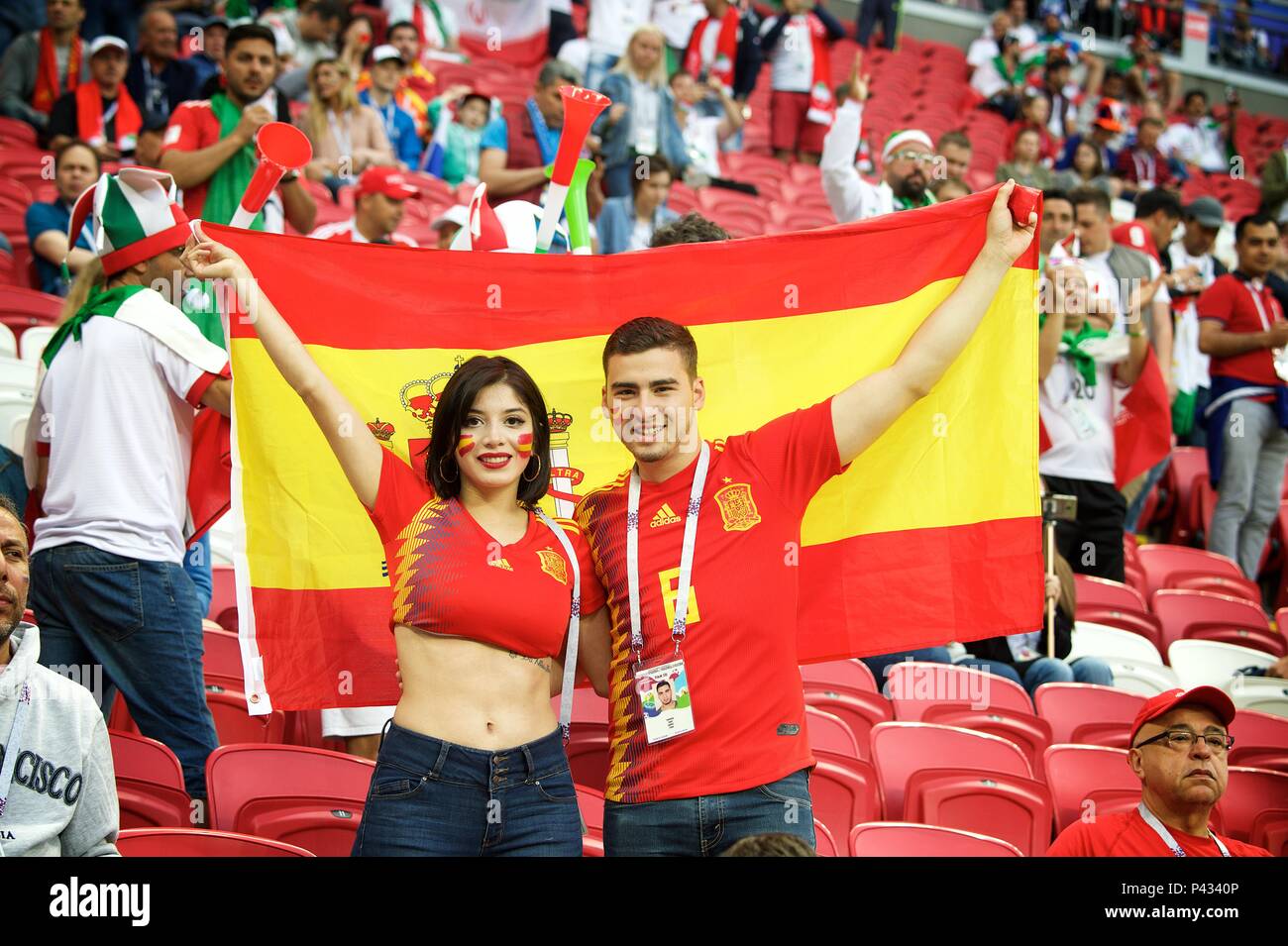 Spanish Female Football Fans