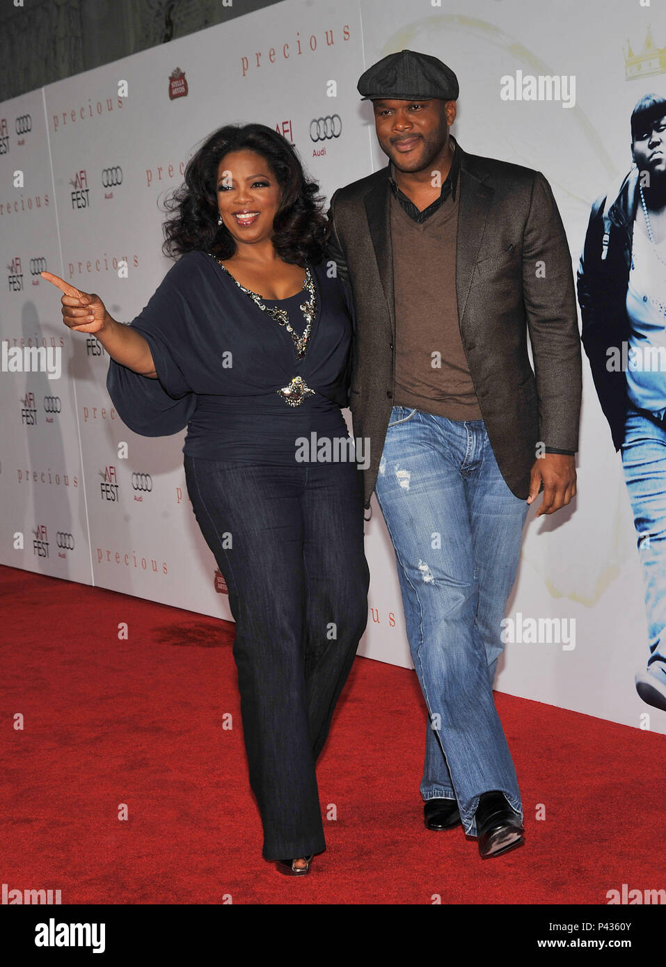 Oprah winfrey tyler perry precious hi-res stock photography and images ...