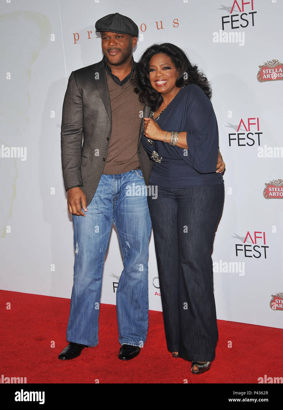 Oprah Winfrey and Tyler Perry - Precious AFI Premiere at the Chinese ...