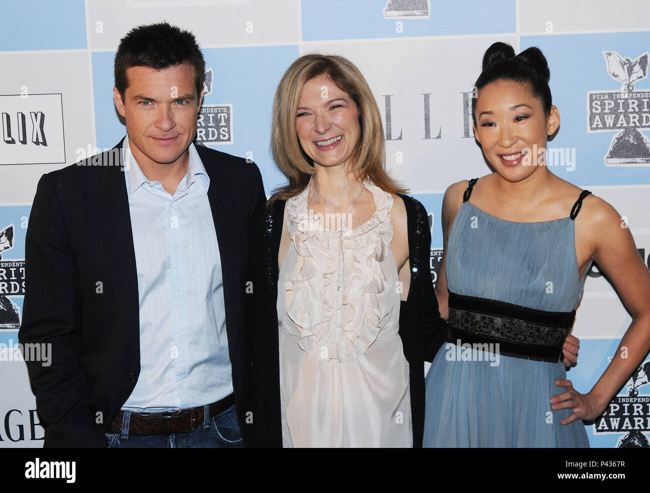 Jason Bateman, Dawn Hudson and and Sandra Oh - Film Independent Spirit ...