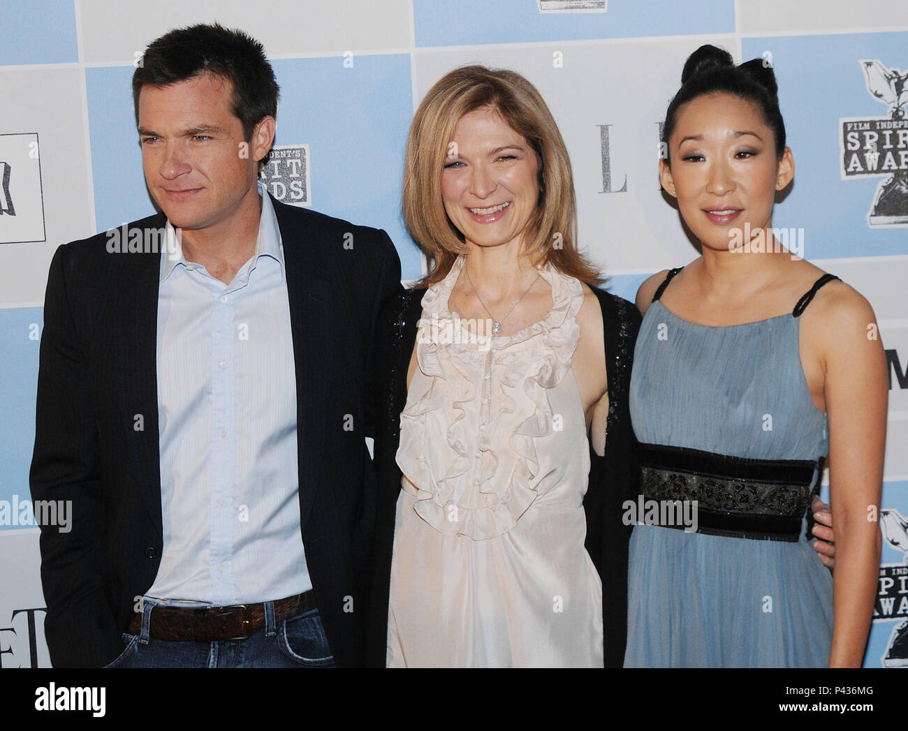 Jason Bateman, Dawn Hudson and and Sandra Oh - Film Independent Spirit ...