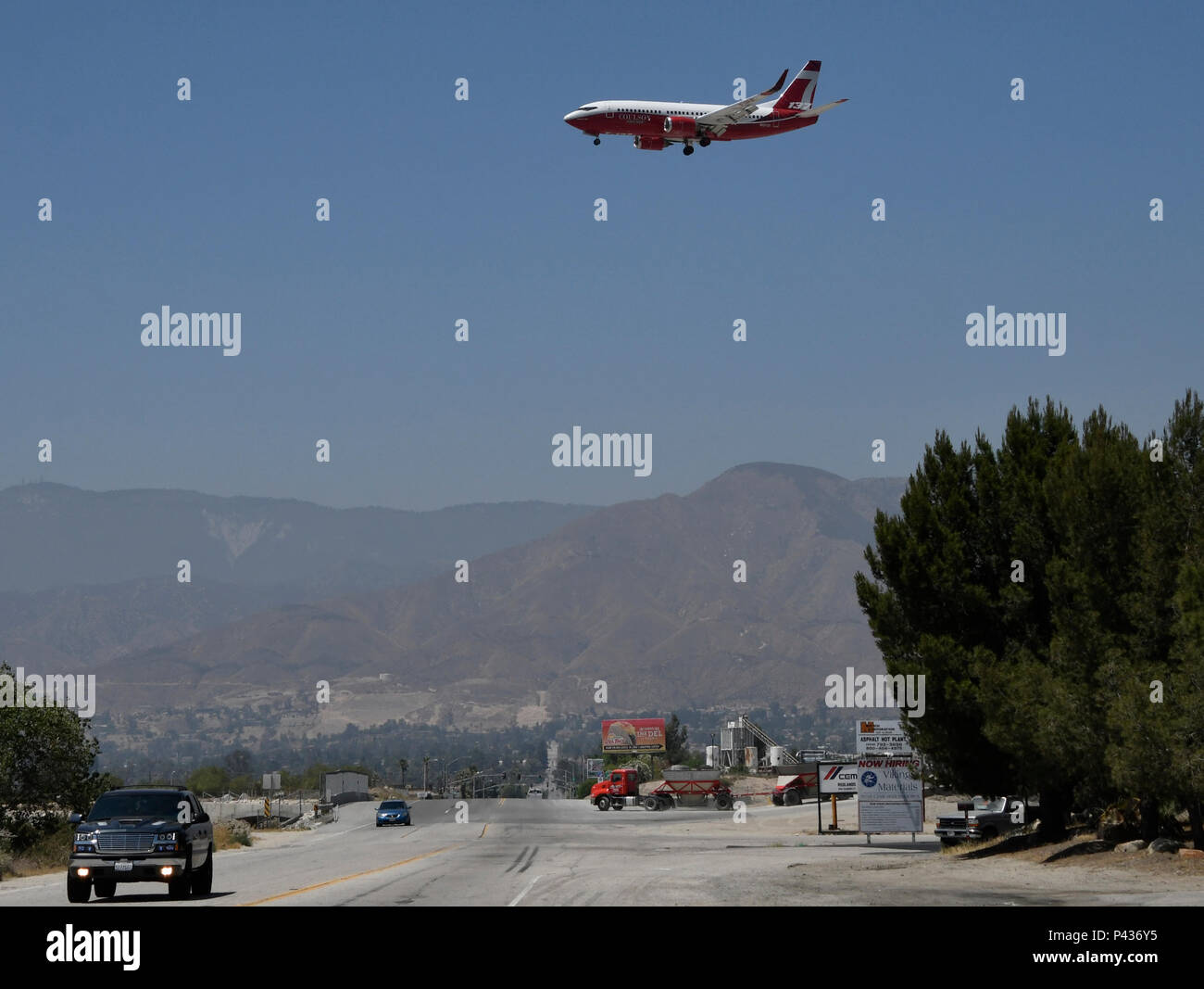 San Bernardino, California, USA. 20th June, 2018. The first 737-300 ...