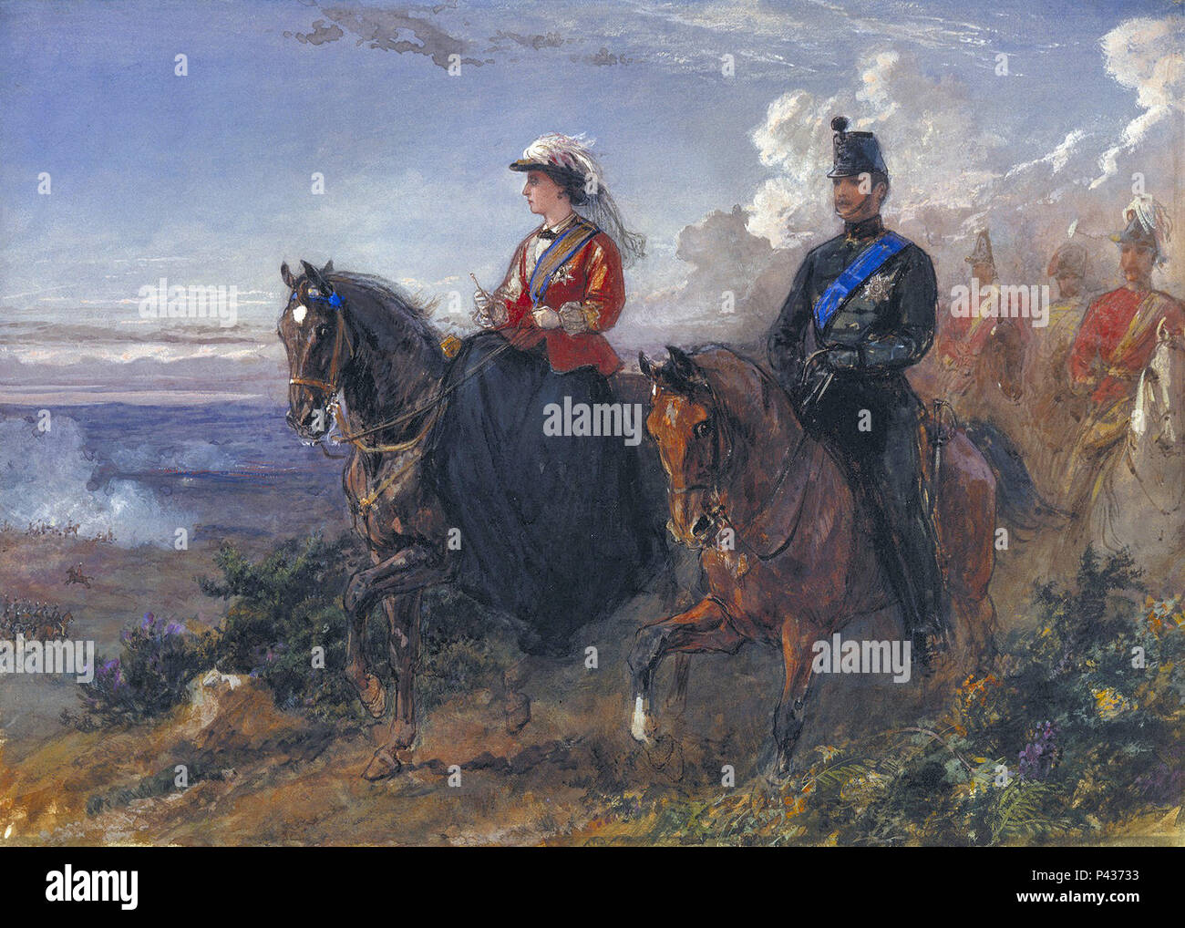 Queen victoria and prince albert hi-res stock photography and images ...