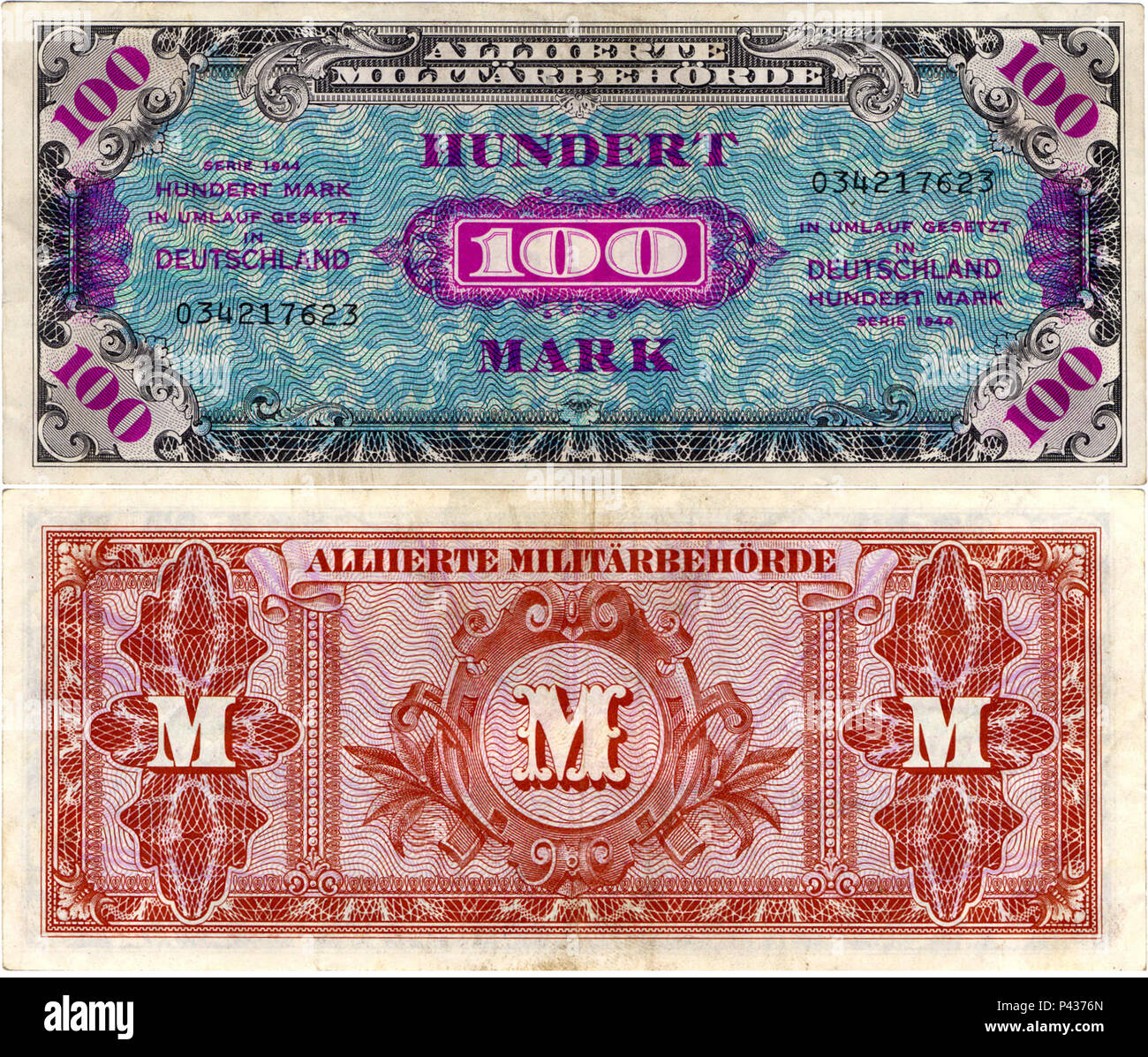 100 mark hi-res stock photography and images - Alamy