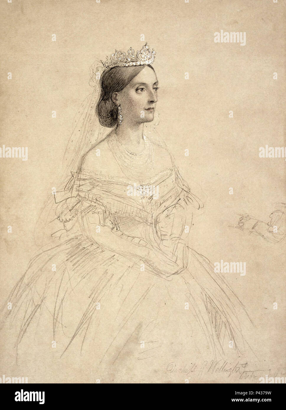 Thomas George Housman - Sketch for 'the Marriage of the Prince of Wales ...