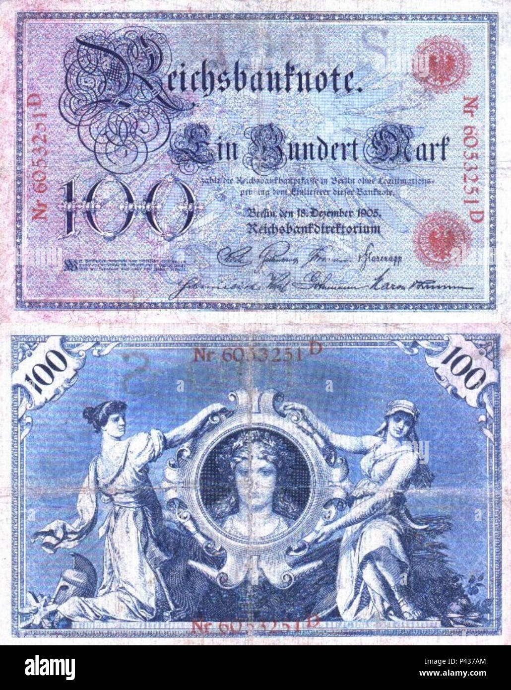 100 mark hi-res stock photography and images - Alamy