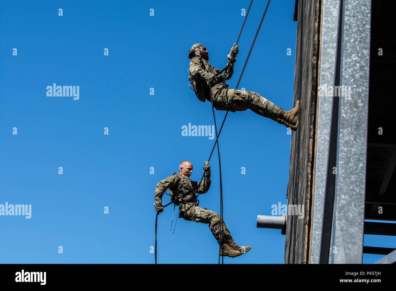 Soldiers in Basic Combat Training with Co. A, 2nd Bn., 13th Inf. Reg ...