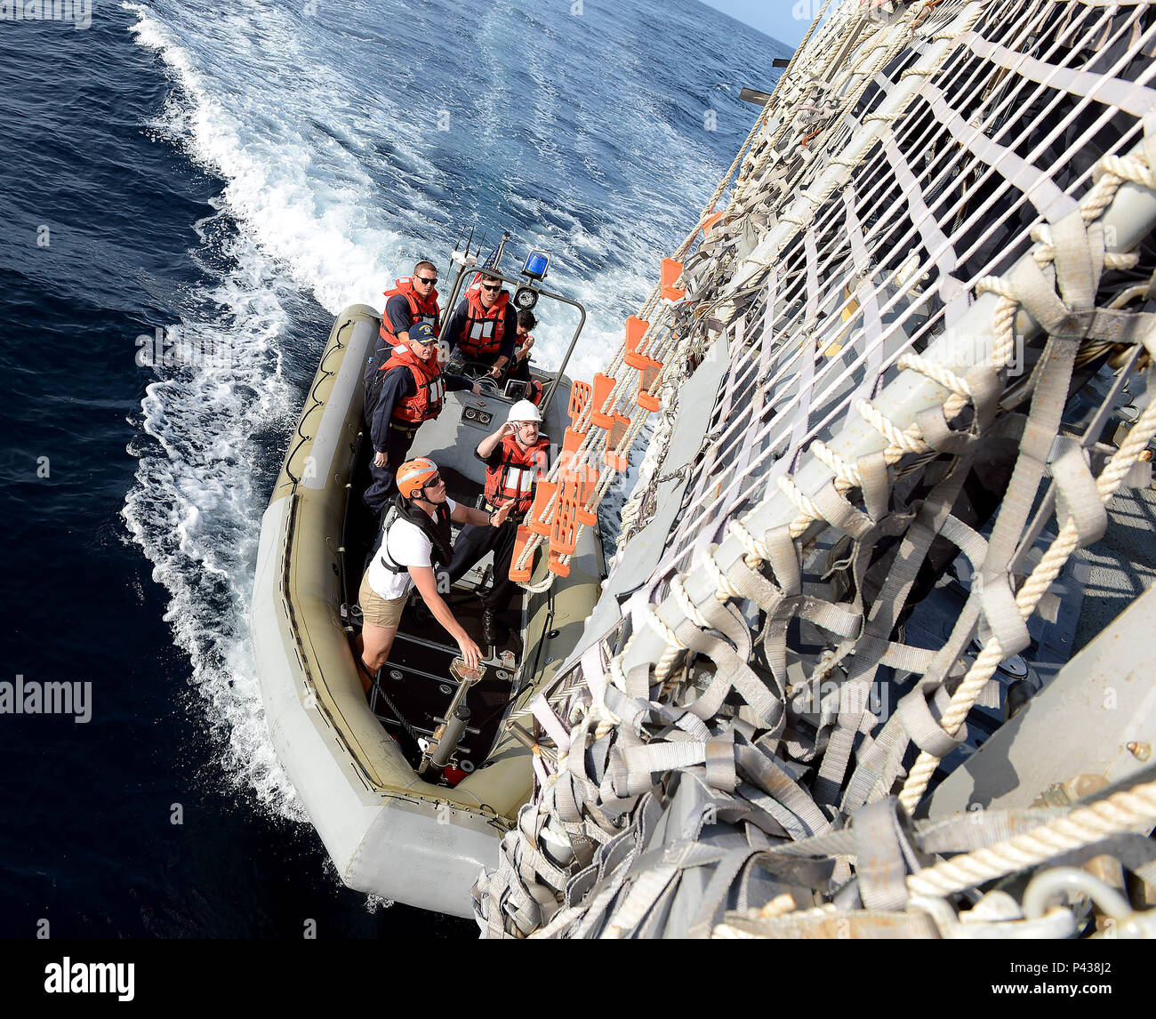 160607-N-YU572-001 EAST CHINA SEA (Jun. 7, 2016) – Sailors aboard a ...