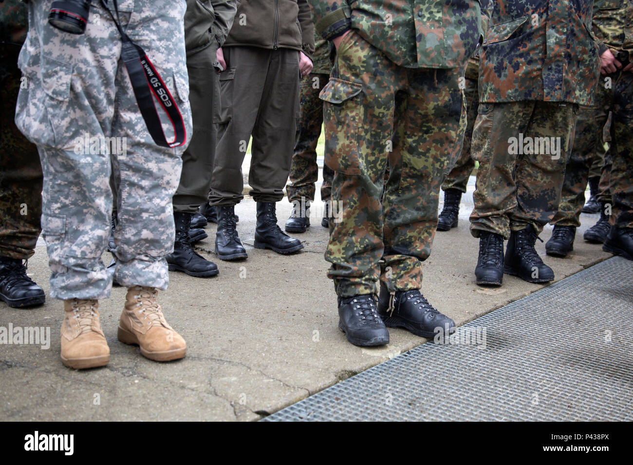 U.S. Army, Austrian and German Soldiers visit Pointe du Hoc, France ...
