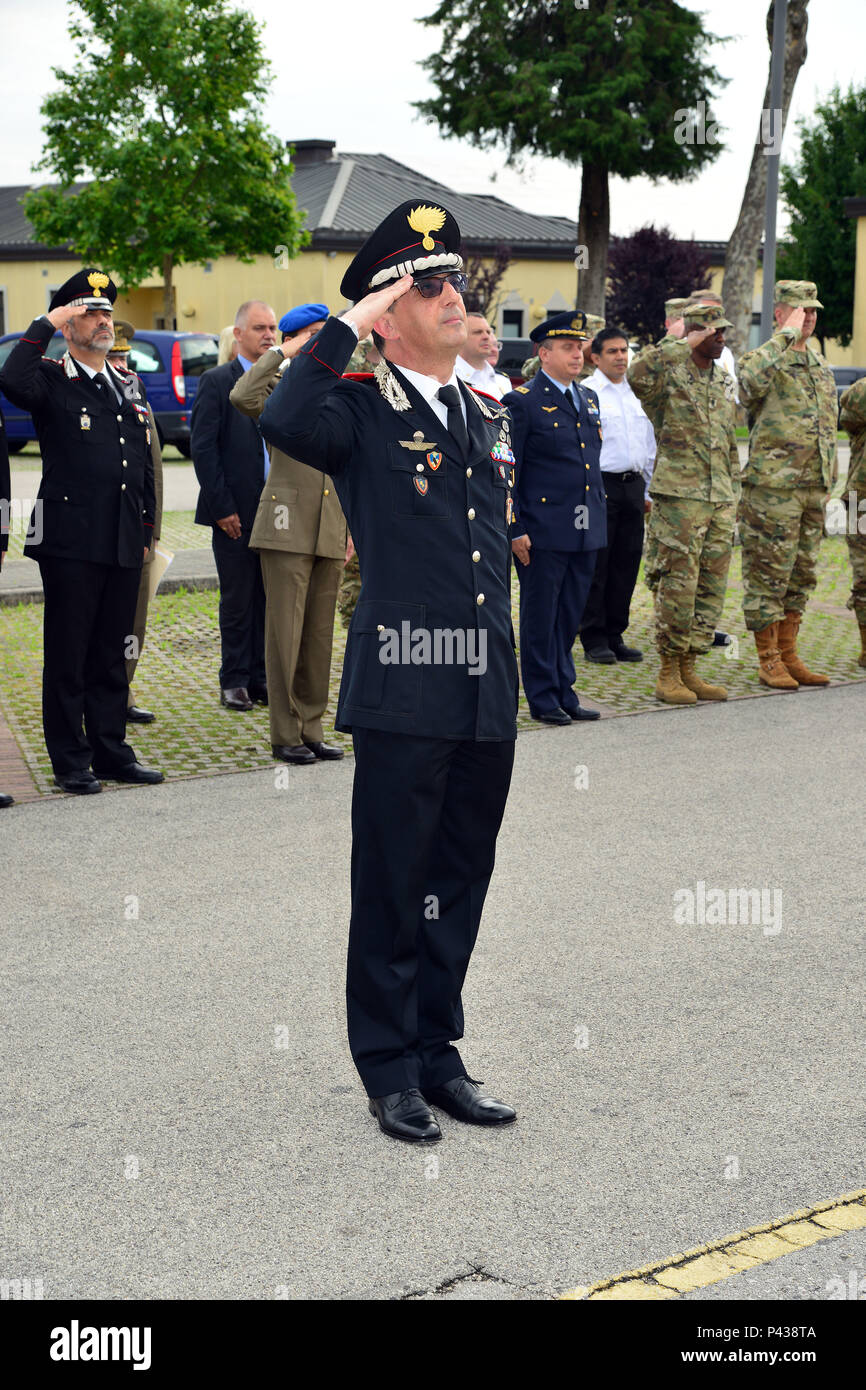 Lt. Col. Luciano Merlo, commander Carabinieri Southern European Task ...