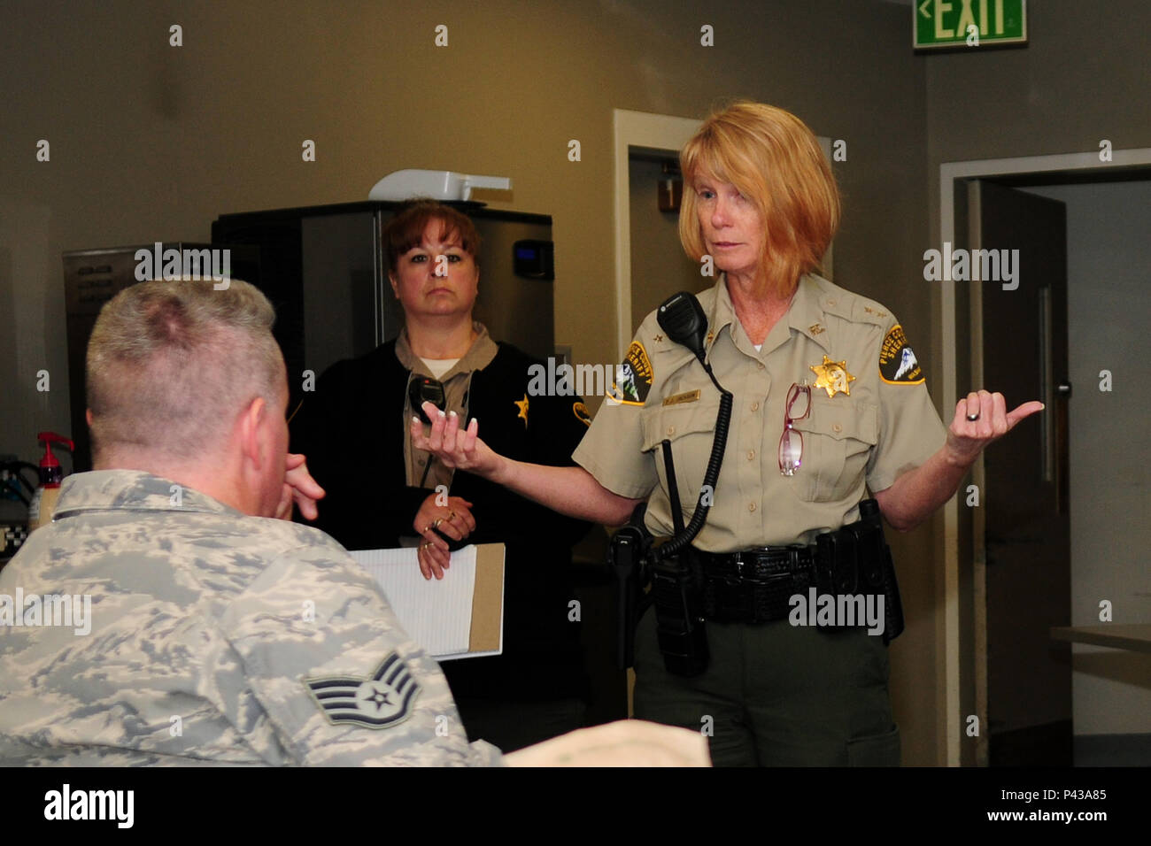 Pierce County Chief of Corrections Patti Jackson answers a question ...