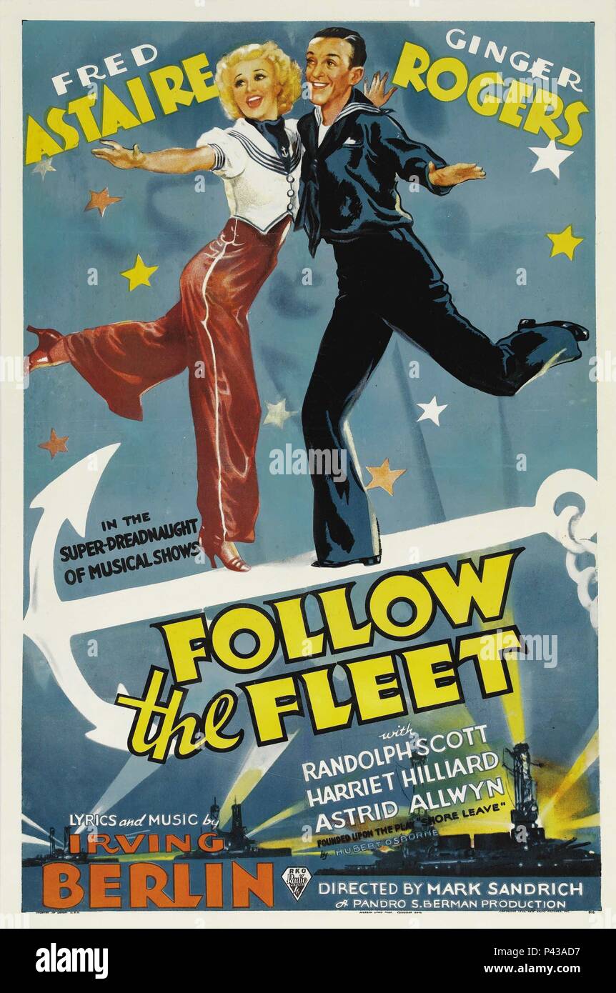 Original Film Title: FOLLOW THE FLEET. English Title: FOLLOW THE FLEET ...