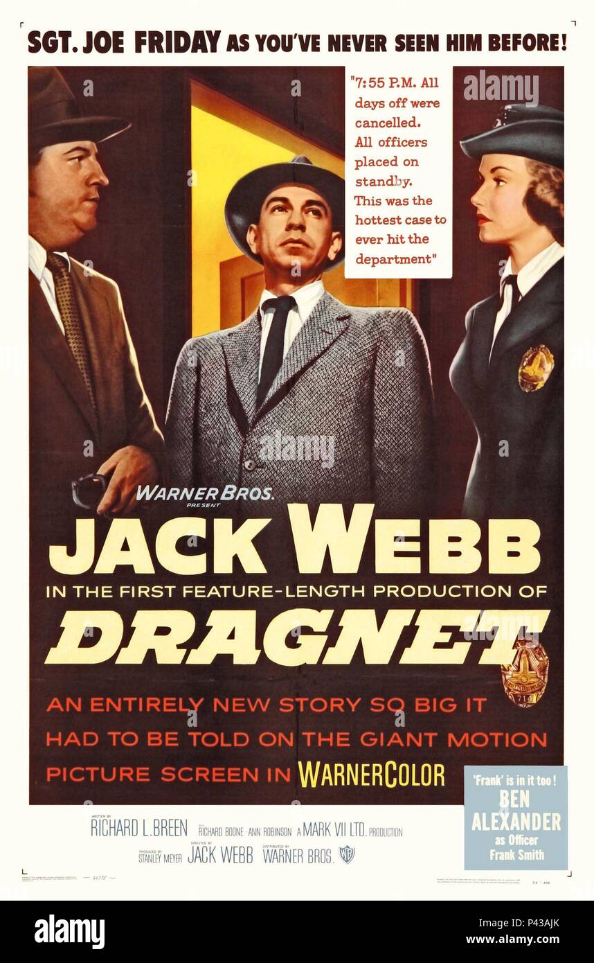Jack webb hi-res stock photography and images - Alamy