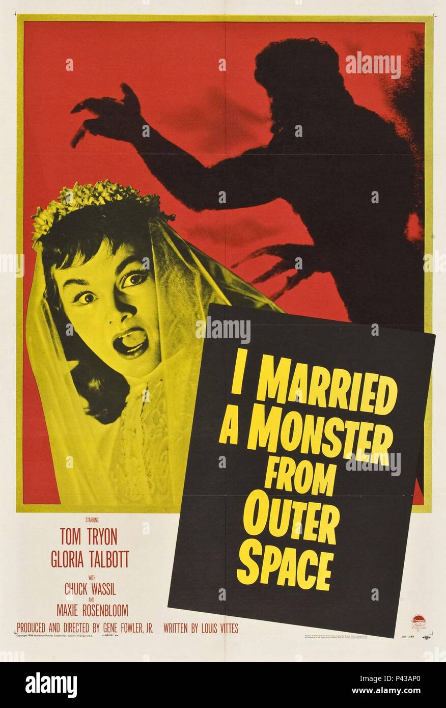 Original Film Title: I MARRIED A MONSTER FROM OUTER SPACE. English ...