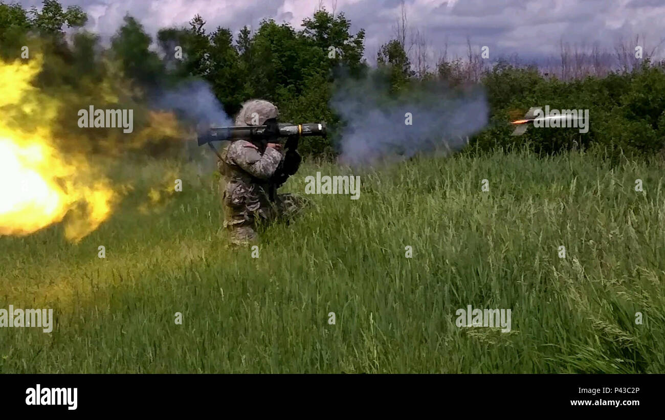 New York Army National Guard Spc. Jarrett Lucas, a member of the 206th ...