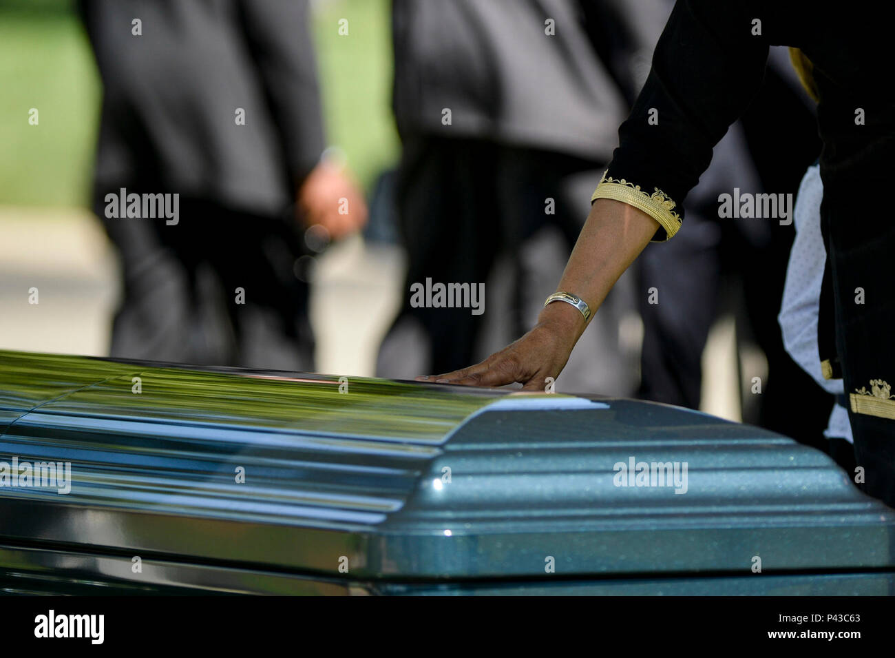 Nina Konishi, 2nd Lt. Malvin G. Whitfield's daughter, touches her ...