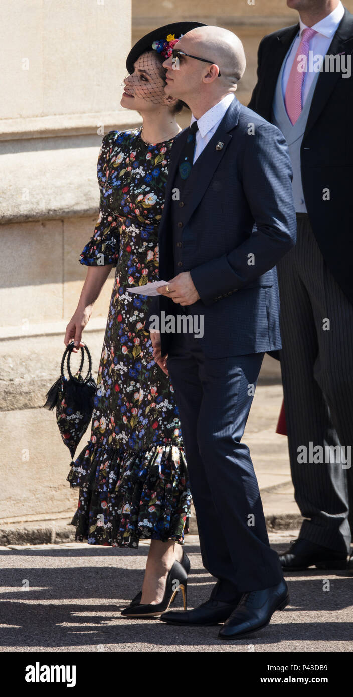 The wedding of Prince Harry and Meghan Markle at Windsor Castle ...