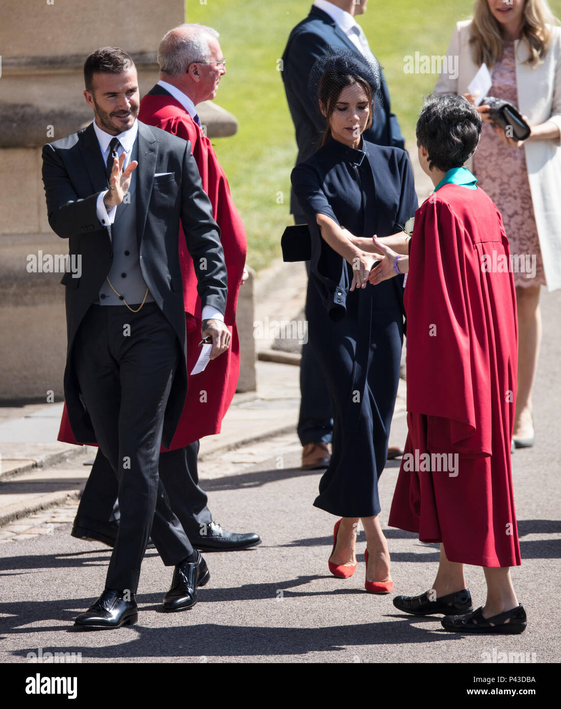 The wedding of Prince Harry and Meghan Markle at Windsor Castle ...