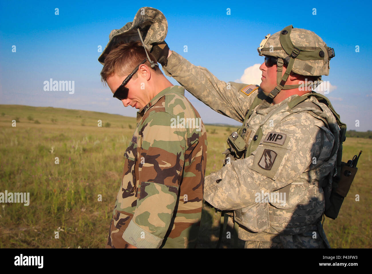 Military Police with Headquarters Company, Special Troops Battalion ...