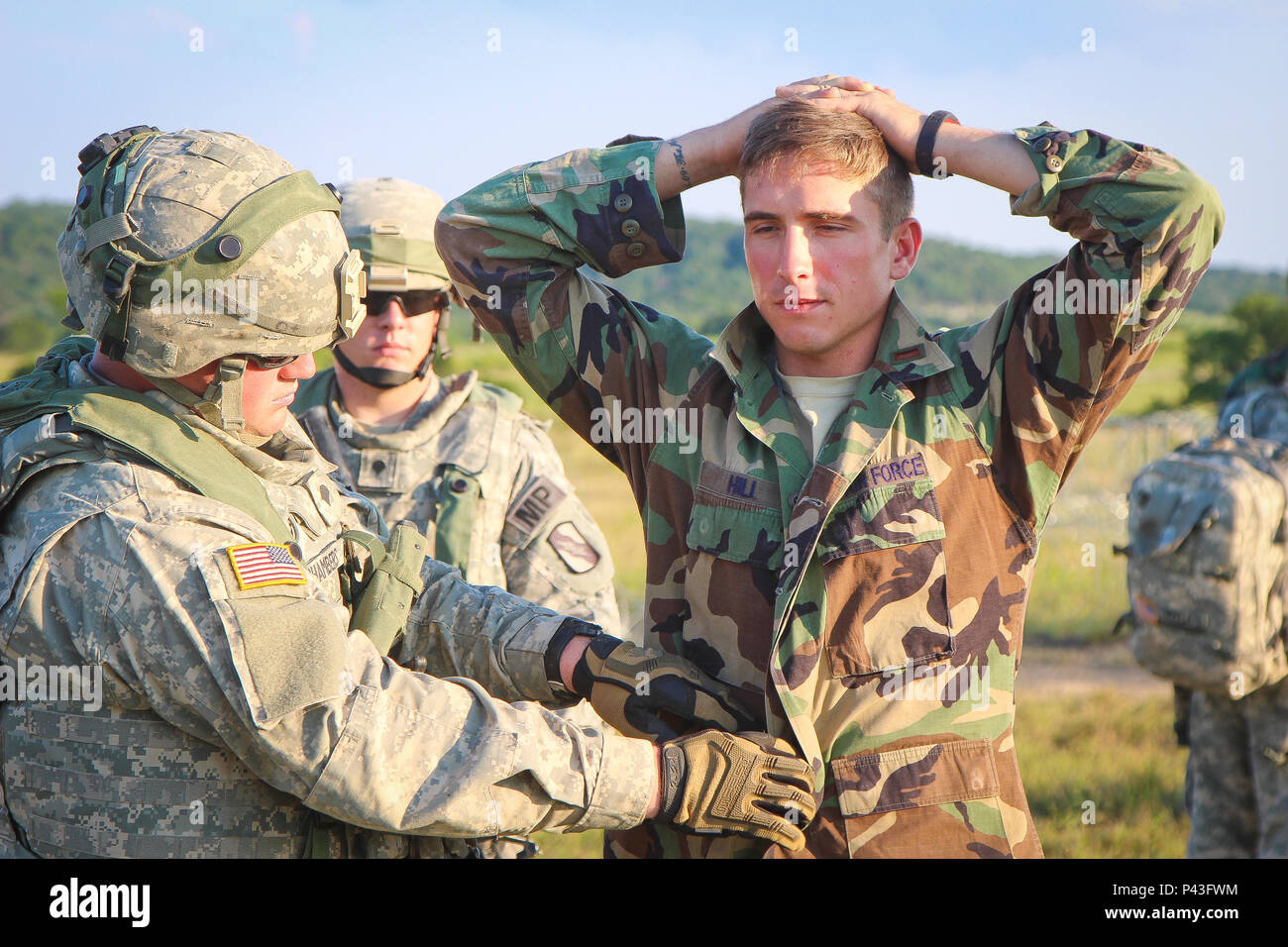 Military Police with Headquarters Company, Special Troops Battalion ...