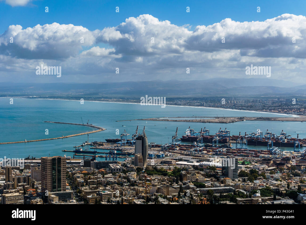 View haifa from top hi-res stock photography and images - Alamy