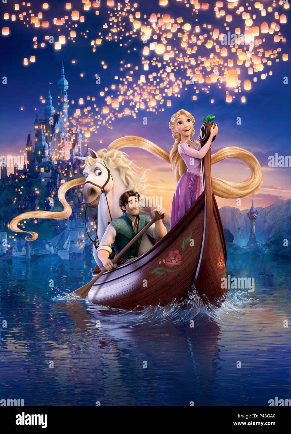 Disney tangled poster hi-res stock photography and images - Alamy