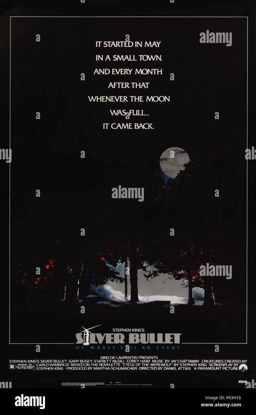 Original Film Title: SILVER BULLET. English Title: SILVER BULLET. Film ...