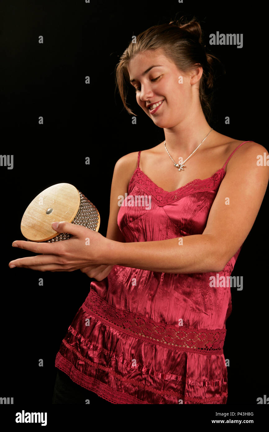 Cabasa percussion instrument hi-res stock photography and images - Alamy