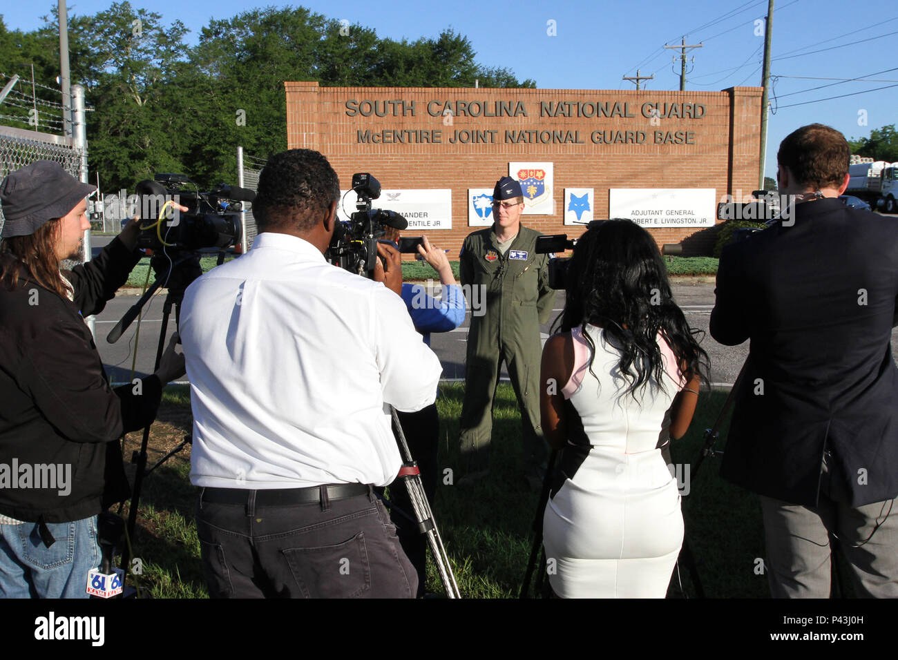 U.S. Air Force Col. Nicholas Gentile, the commander of the 169th ...