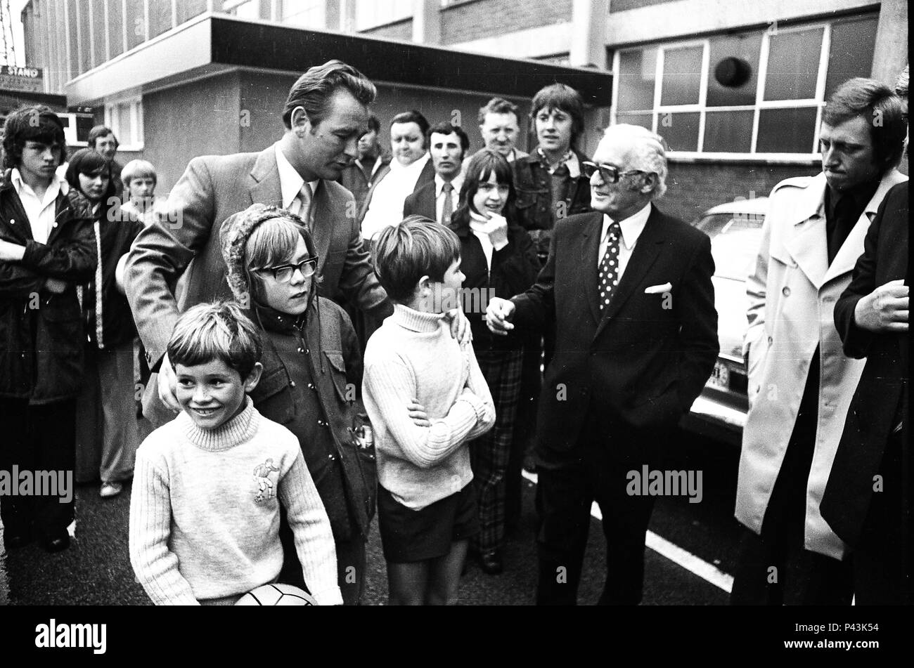 Brian Clough at Leeds United Stock Photo - Alamy