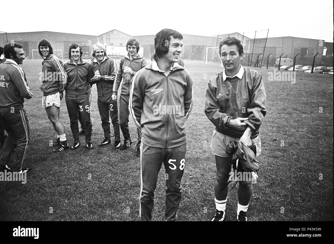Brian Clough at Leeds United Stock Photo - Alamy