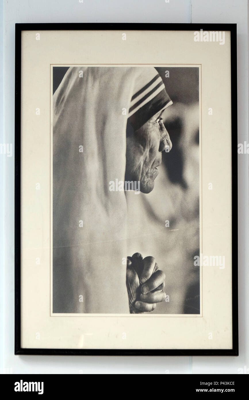 India, Kolkata, Mother Teresa house Stock Photo - Alamy