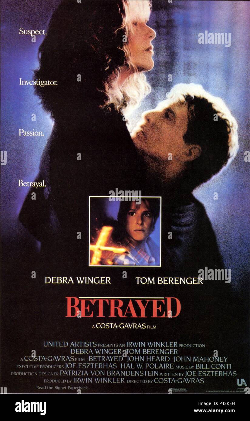 Original Film Title: BETRAYED. English Title: BETRAYED. Film Director: CONSTANTIN COSTA-GAVRAS ...