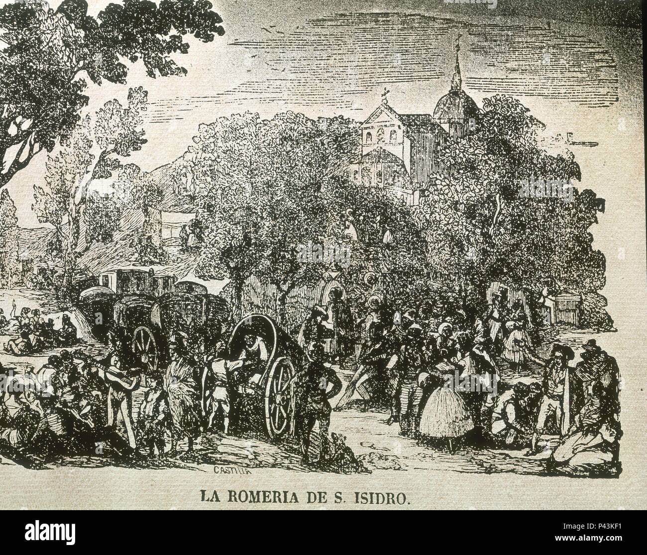 PANORAMA MATRITENSE PRADERA S ISIDRO. Author: MESONERO ROMANOS RAMON ...