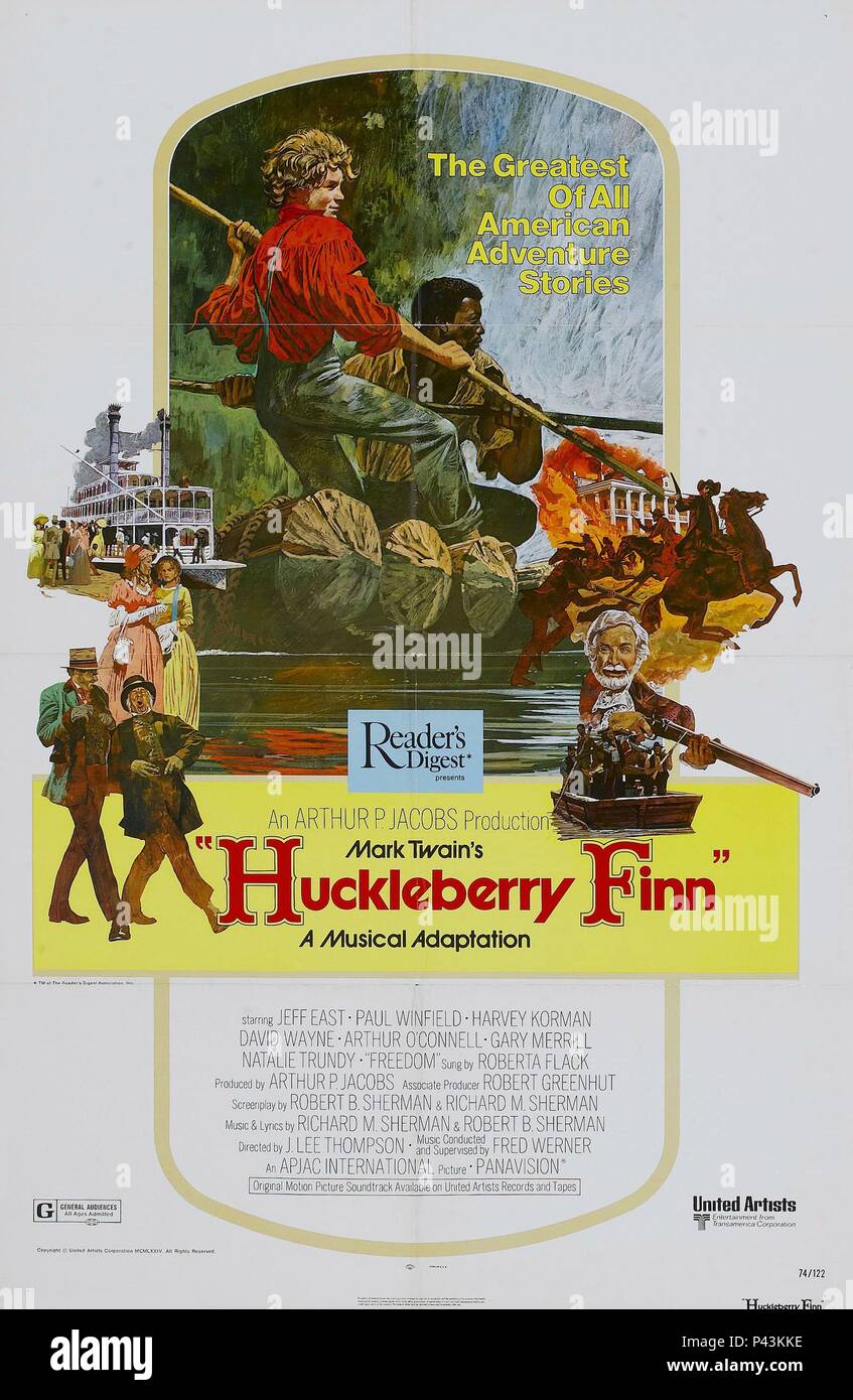 Original Film Title: HUCKLEBERRY FINN. English Title: HUCKLEBERRY FINN ...