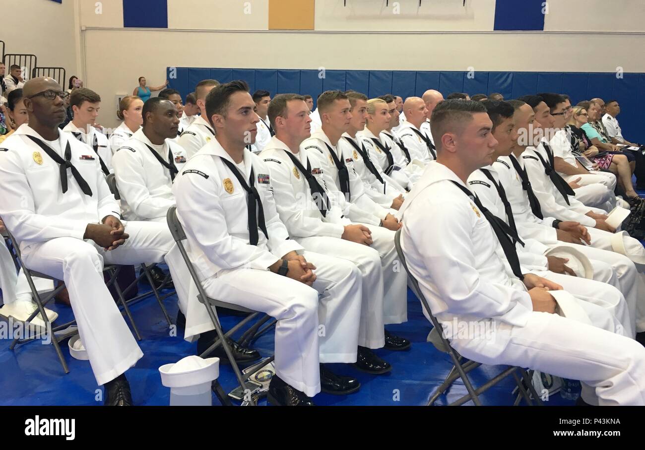 U.S. Sailors attended the Change of Command and retirement ceremony for ...