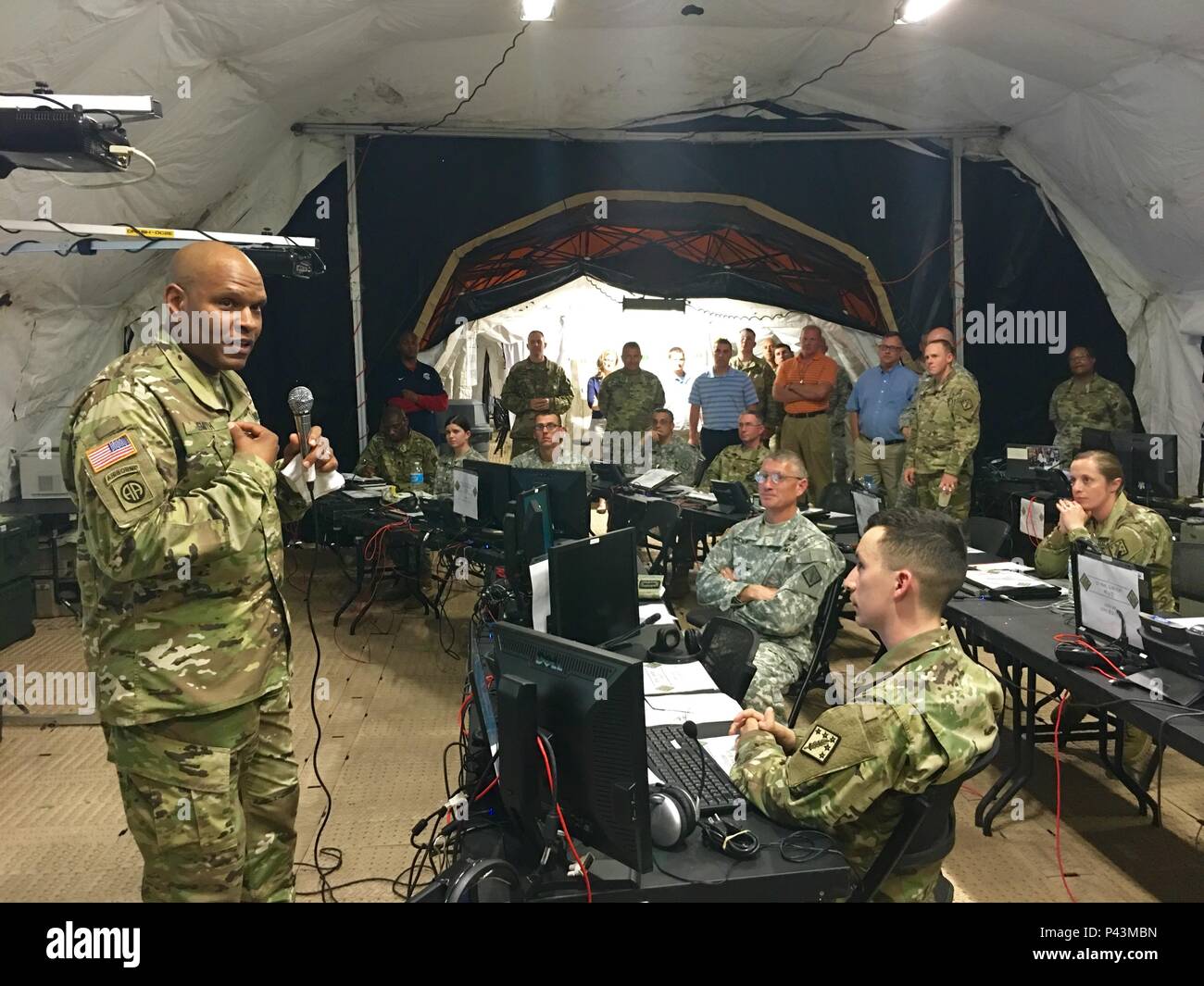 Maj. Gen. Leslie Smith, the Deputy Inspector General of the Army, visited 20th CBRNE Command on ...