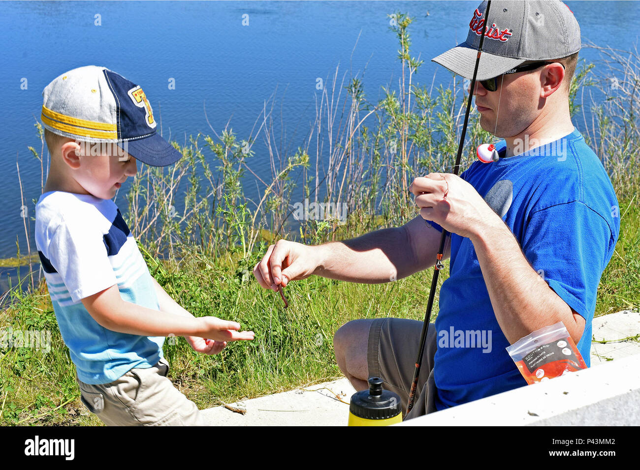 Capt. Matthew Haddock, 490th Missile Squadron flight commander, and his ...