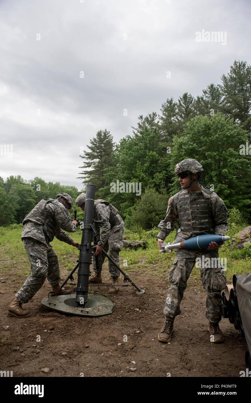 U.S. Army Spc. Walter Bates, a mortarman with Bravo Company, 3rd ...