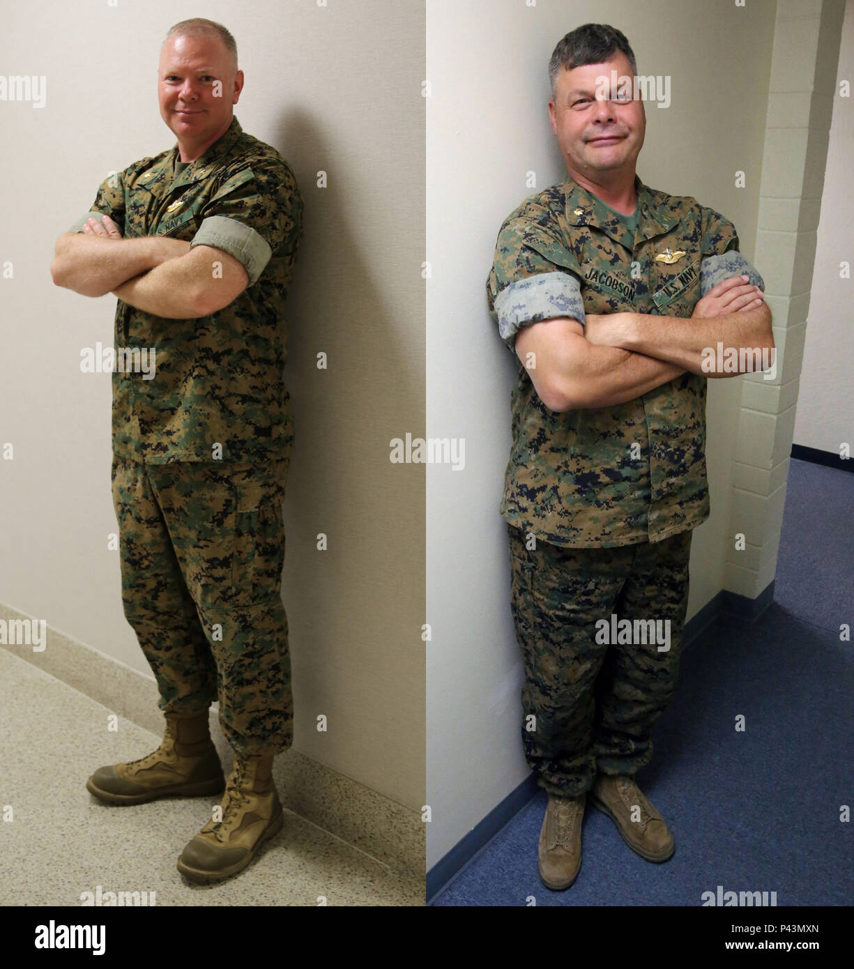 Lt. Cmdr. Paul Greer, left, and Lt. Cmdr. Brian L. Jacobson have each ...