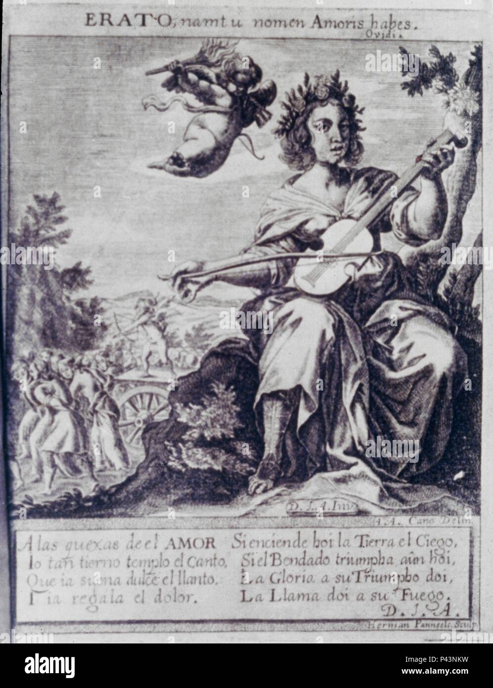 GRABADO DE ERATO Stock Photo - Alamy