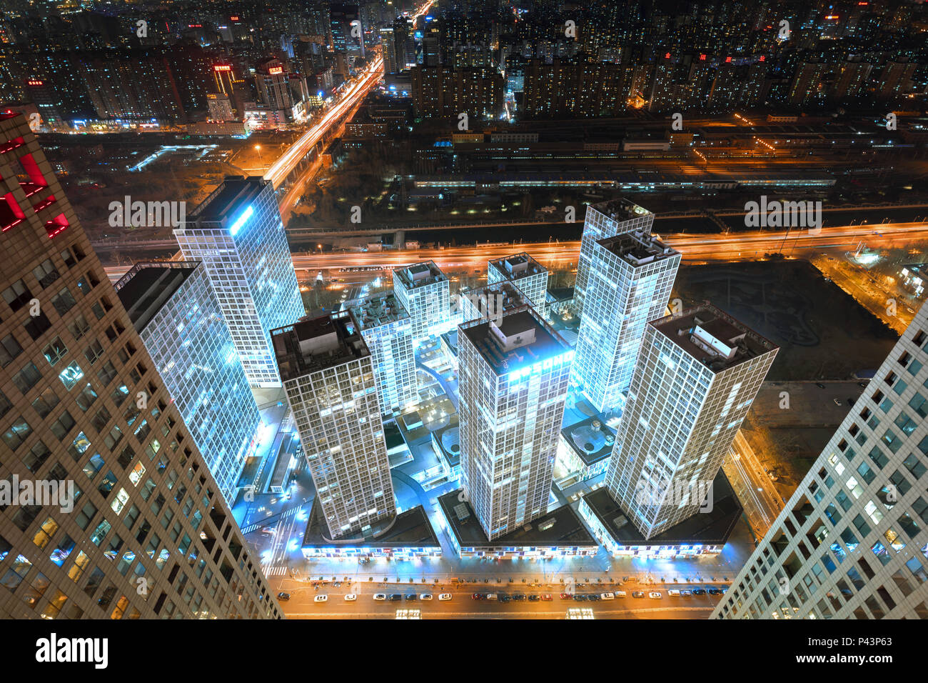 The China World Trade Center in Beijing,China Stock Photo - Alamy