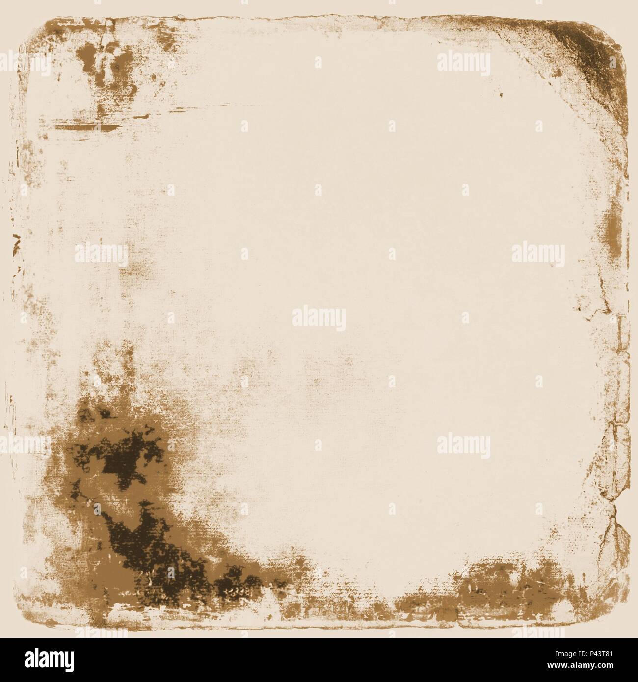 Vintage wall detail in retro style for texture or background. Sepia ...