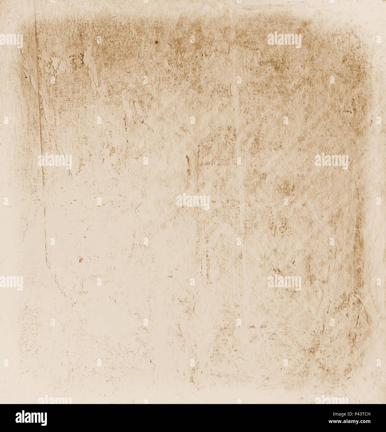 Vintage wall detail in retro style for texture or background. Sepia ...