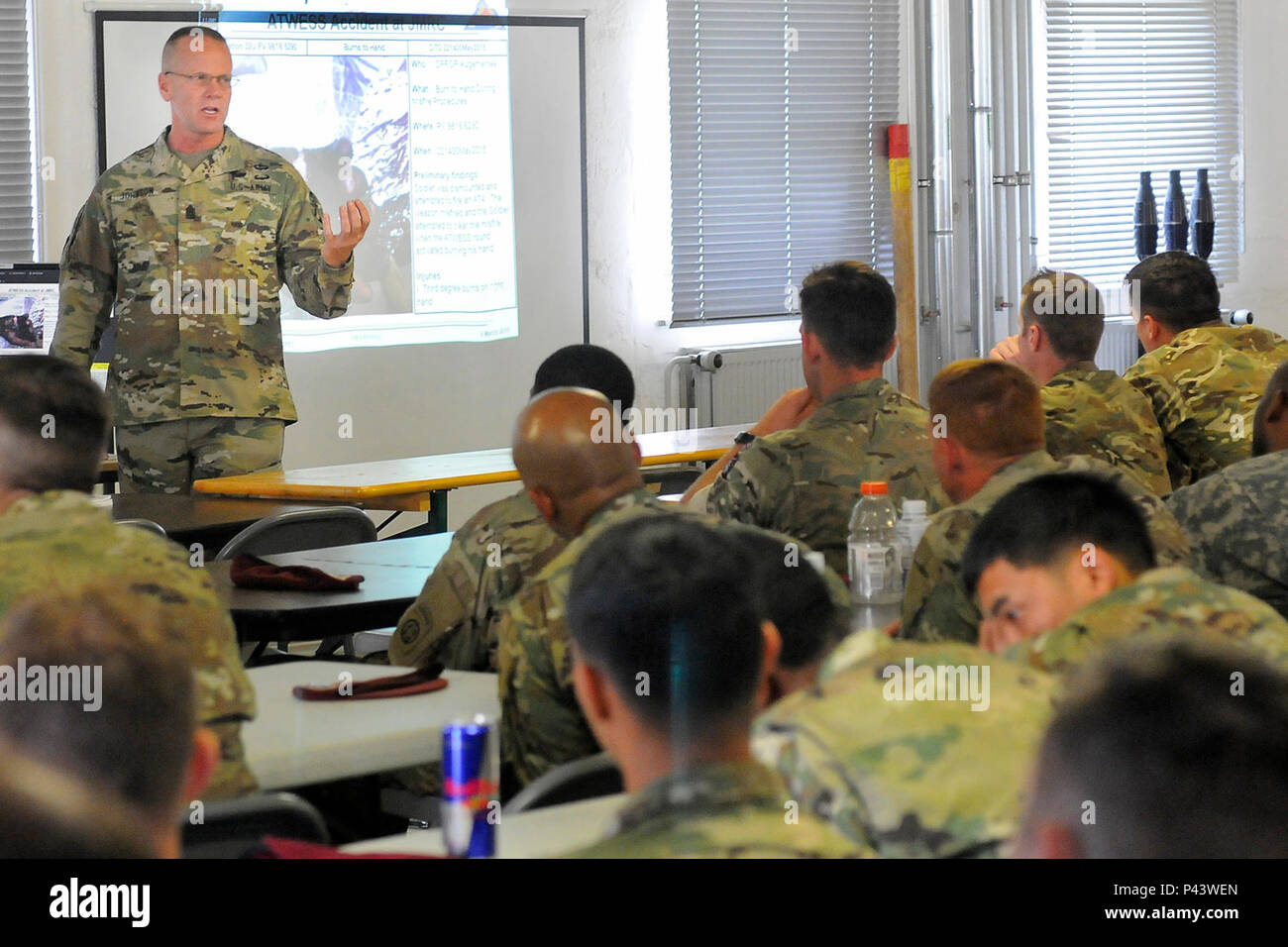 Command Sgt. Maj. Timothy N. Johnson, the Joint Multinational Readiness ...