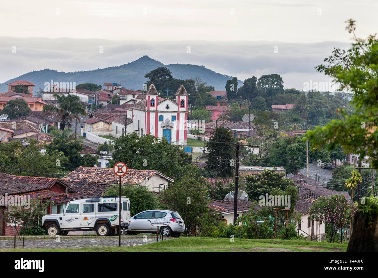 VisÃ£o geral do centro -Lavras Novas / MG - Brasil. foto: Nereu JR ...